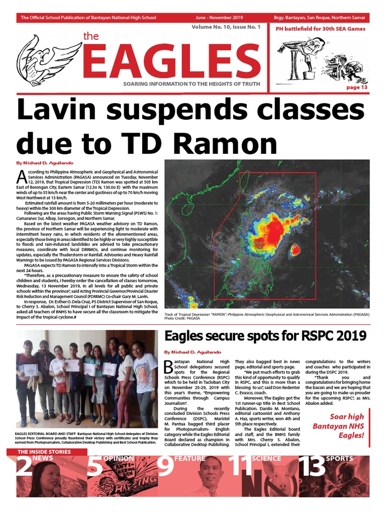 The Eagles Northern Samar Division | PDF | Meteorology | Weather