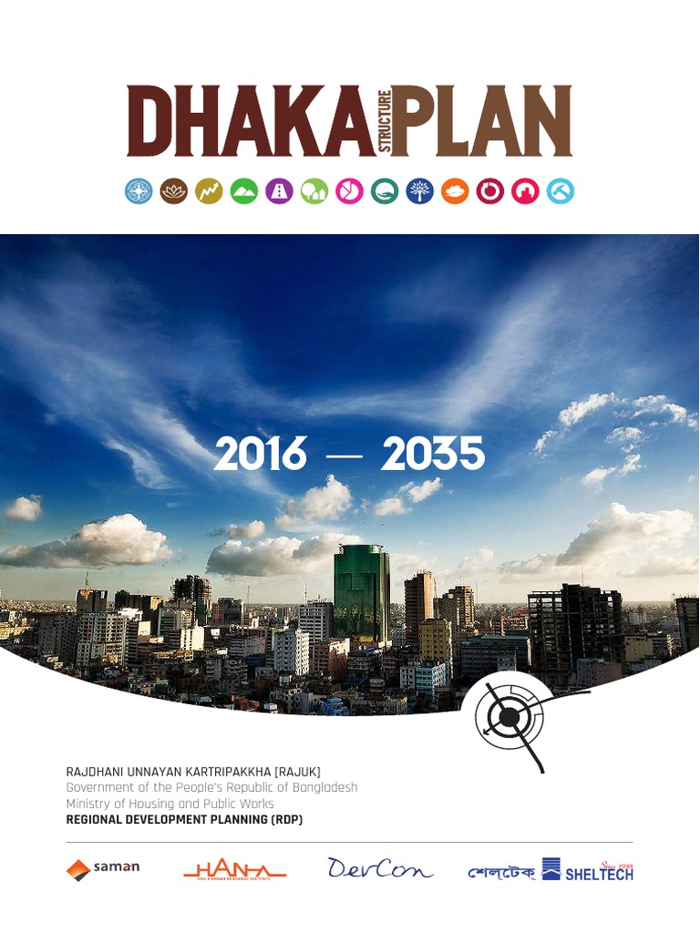 Dhaka Structure Plan 2016-2035 | PDF | Sanitation | Transport
