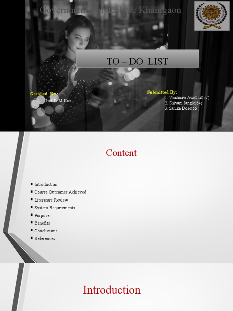 TO - Do LIST-1 | PDF | World Wide Web | Internet & Web