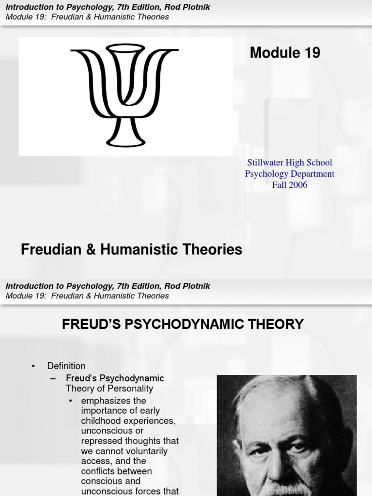 Freudian & Humanistic Theories Overview | PDF | Id | Self Actualization