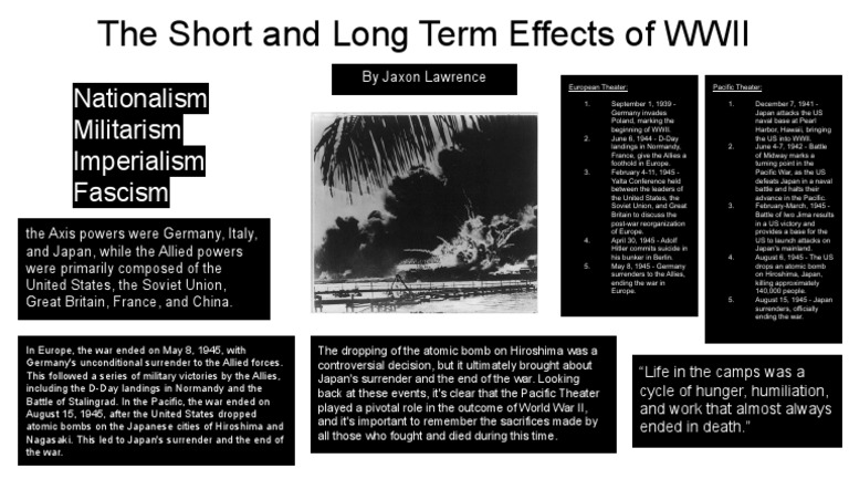 WW2 One Pager | Download Free PDF | World War II | Allies Of World War II