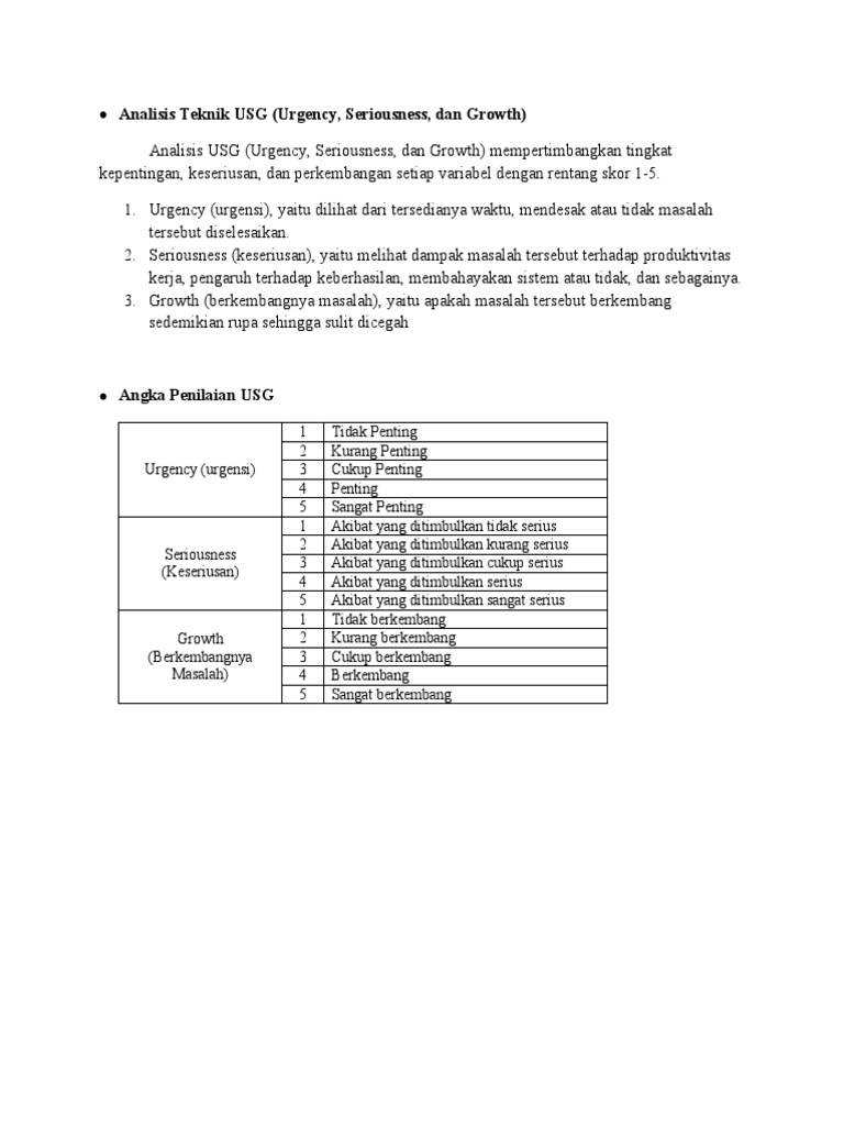Cara Analisis Usg | PDF