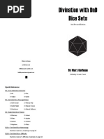 Divination With DND Dice | PDF | Noble Eightfold Path | Spirituality