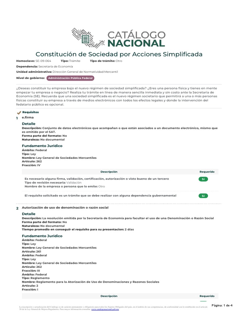 Trámite 47099 Homoclave SE-09-064 | PDF | Sociedad de responsabilidad limitada | Sociedad