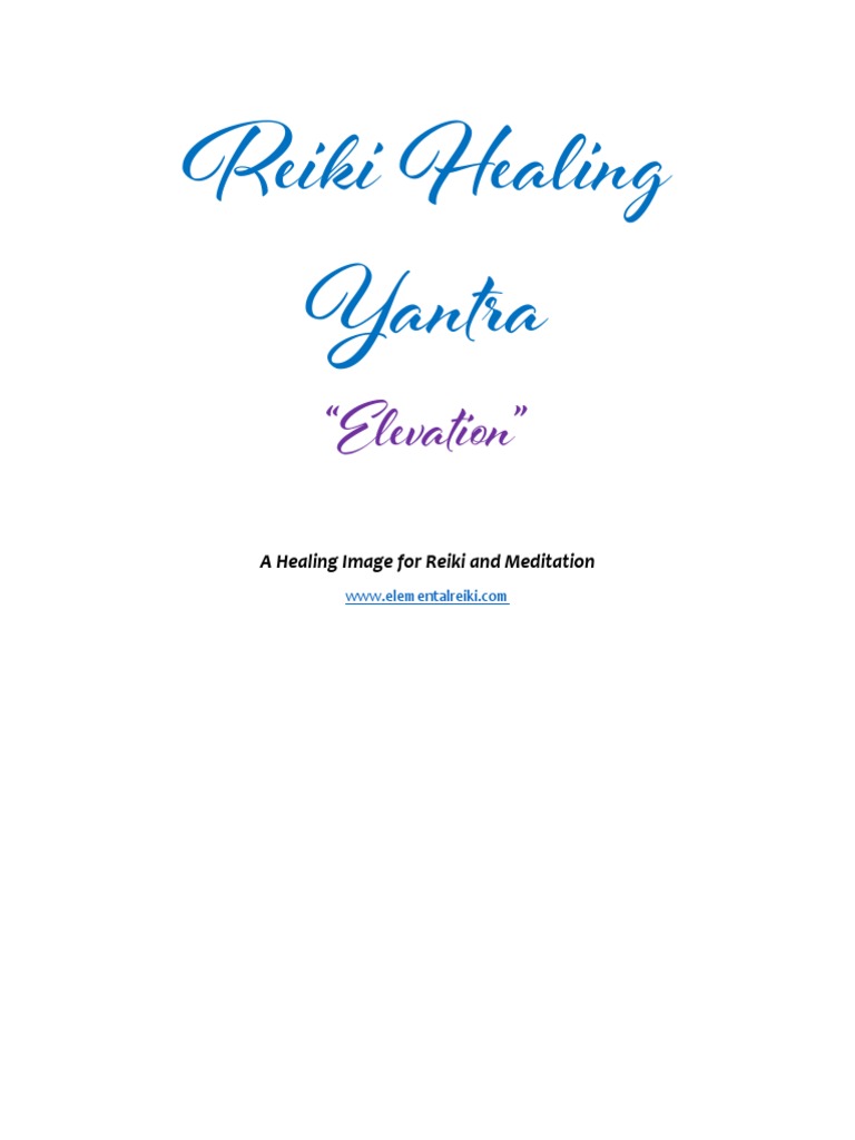 Reiki Healing Yantra - Elevation | PDF