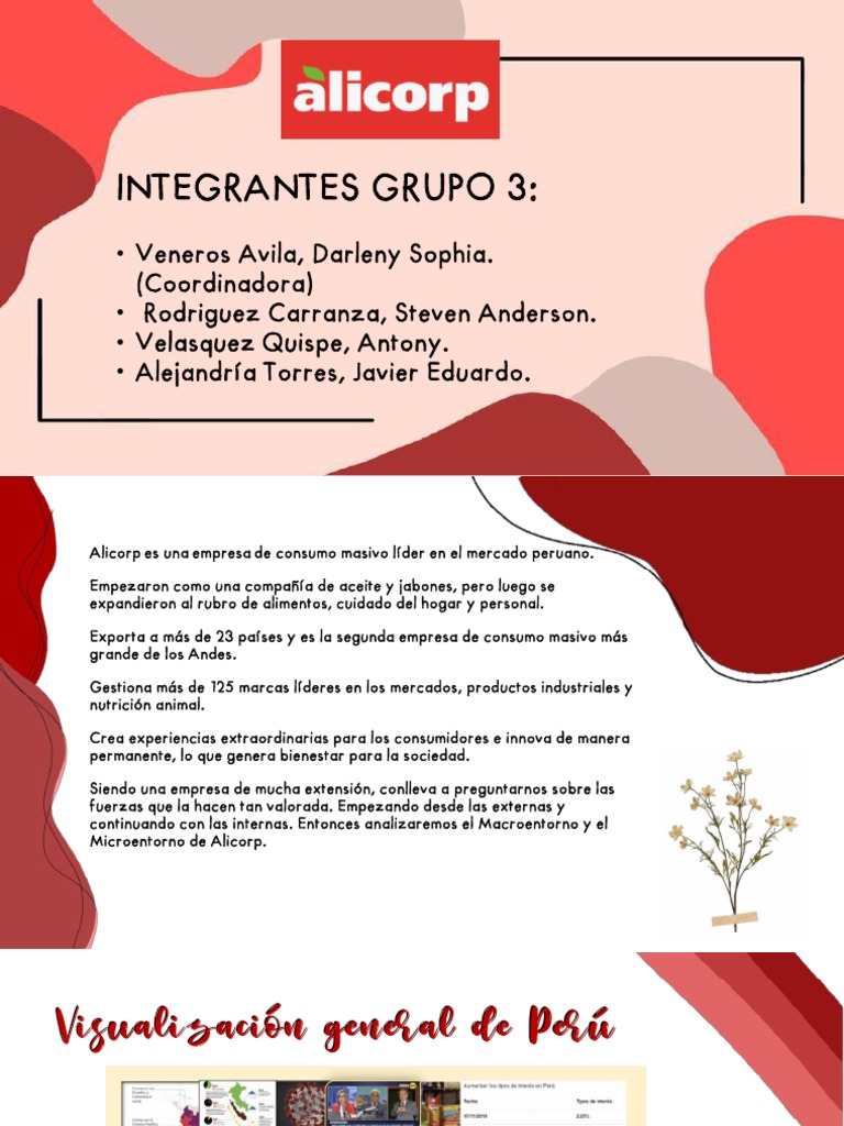 ALICORP MACRO Y MICRO ENTORNOpdf | PDF | Deforestación | Agricultura