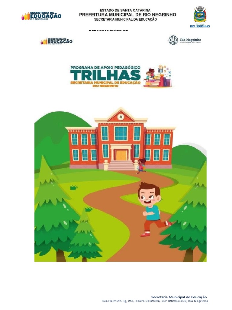 PROGRAMA TRILHAS - Finalizado | PDF | Alfabetização | Pedagogia