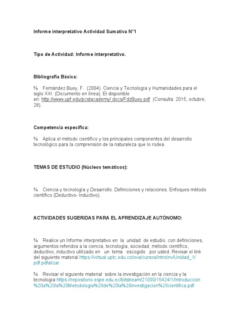 Informe Interpretativo Alexa | PDF | Evaluación | Cognición