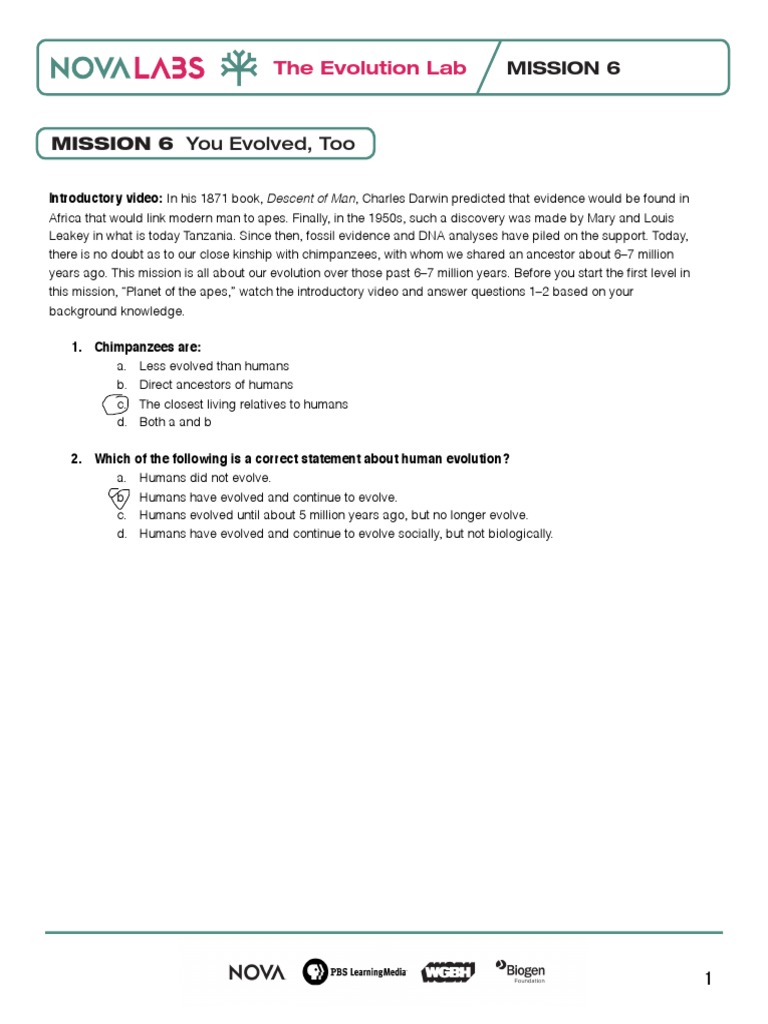 Kami Export - Sienna Goodwin - NOVA_Evolution_Lab_Worksheets_Mission6 ...