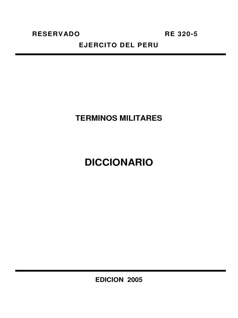 Diccionario Militar | PDF | Aeropuerto | Aeronave