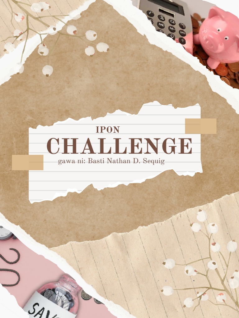 Ipon Challenge Report | PDF