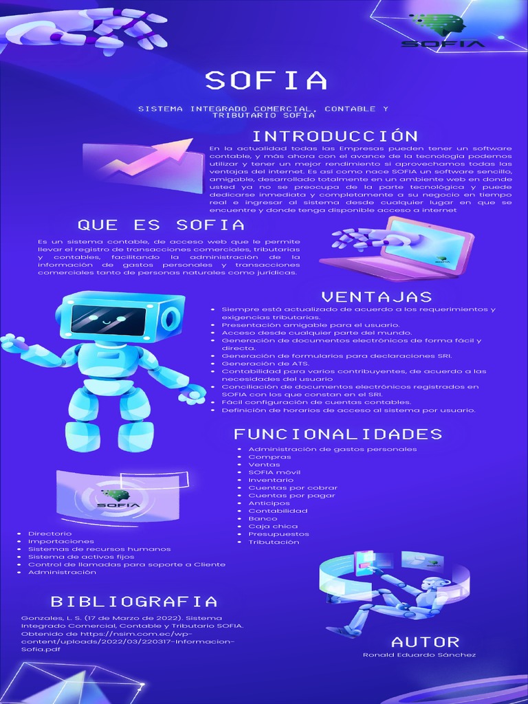 Sistema Contable SOFIA: Gestión Eficiente | PDF | Contabilidad | Internet