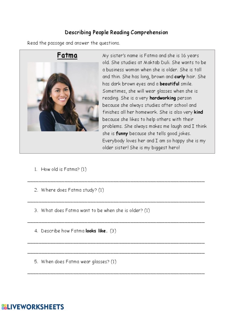 LKPD Bahasa Inggris Kelas VII - Descriptive Text | PDF