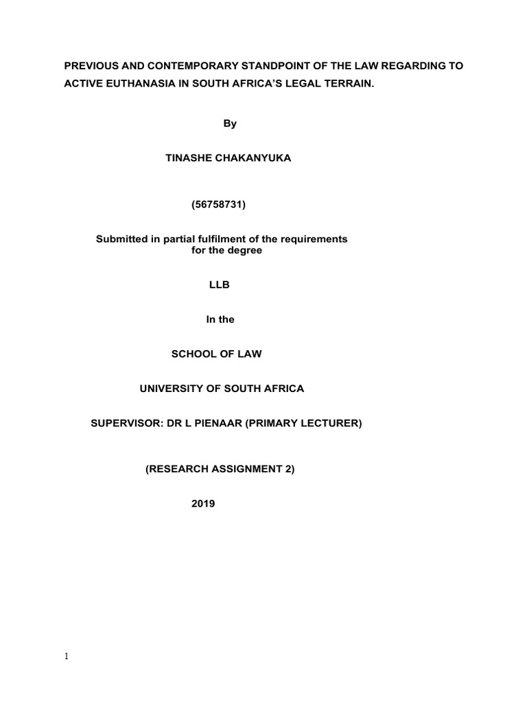 Lme Final Research Proposal | PDF | Criminal Procedure In South Africa ...