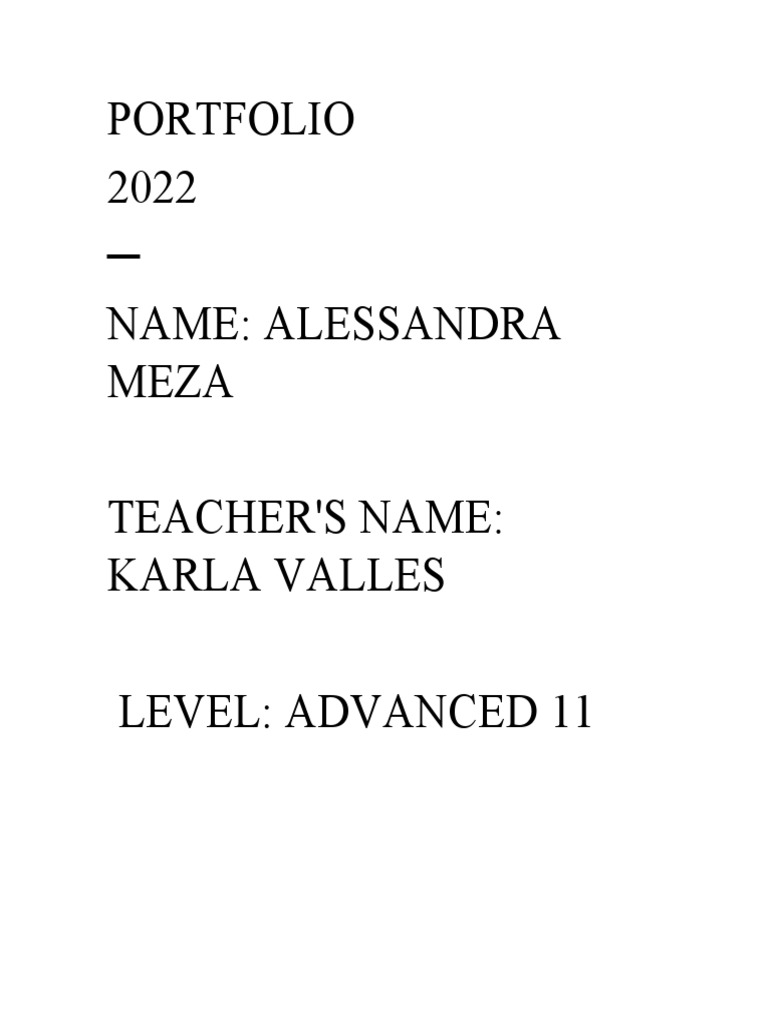 Portfolio Final 11 | PDF | Intelligence | Perception