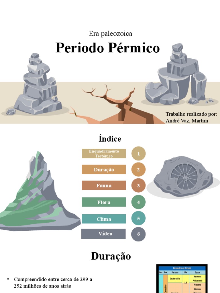 Periodo Pérmico | PDF | Geologia | Natureza