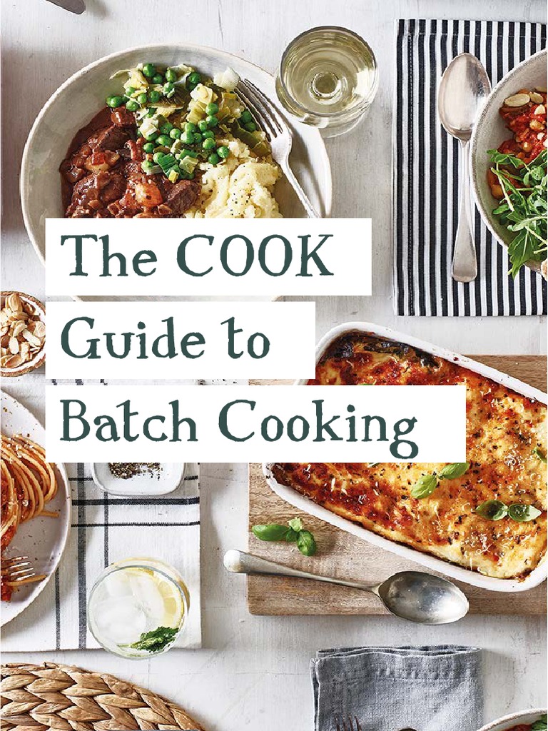 Batch Cooking Guide | PDF | Foods | Food And Drink