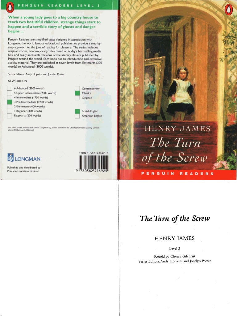 Level 3 - Henry James - The Turn of The Screw | PDF | Mystery, Thriller ...
