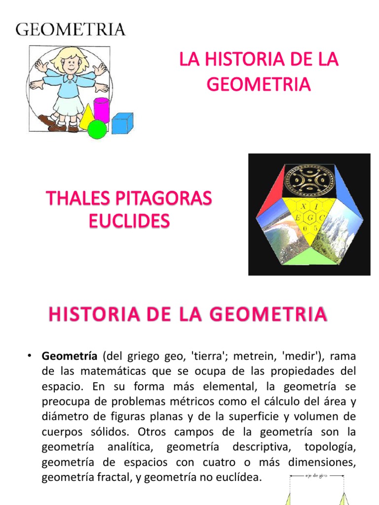 La Historia de La Geometria 222 | Geometría | Espacio
