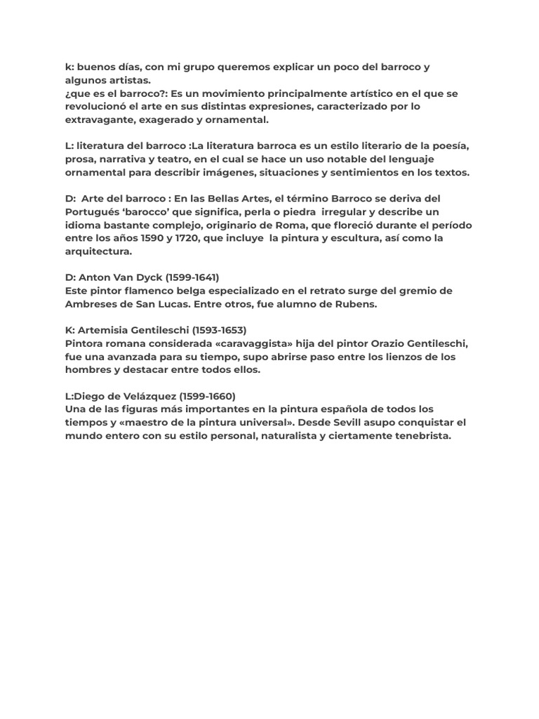 Texto Barroco | PDF