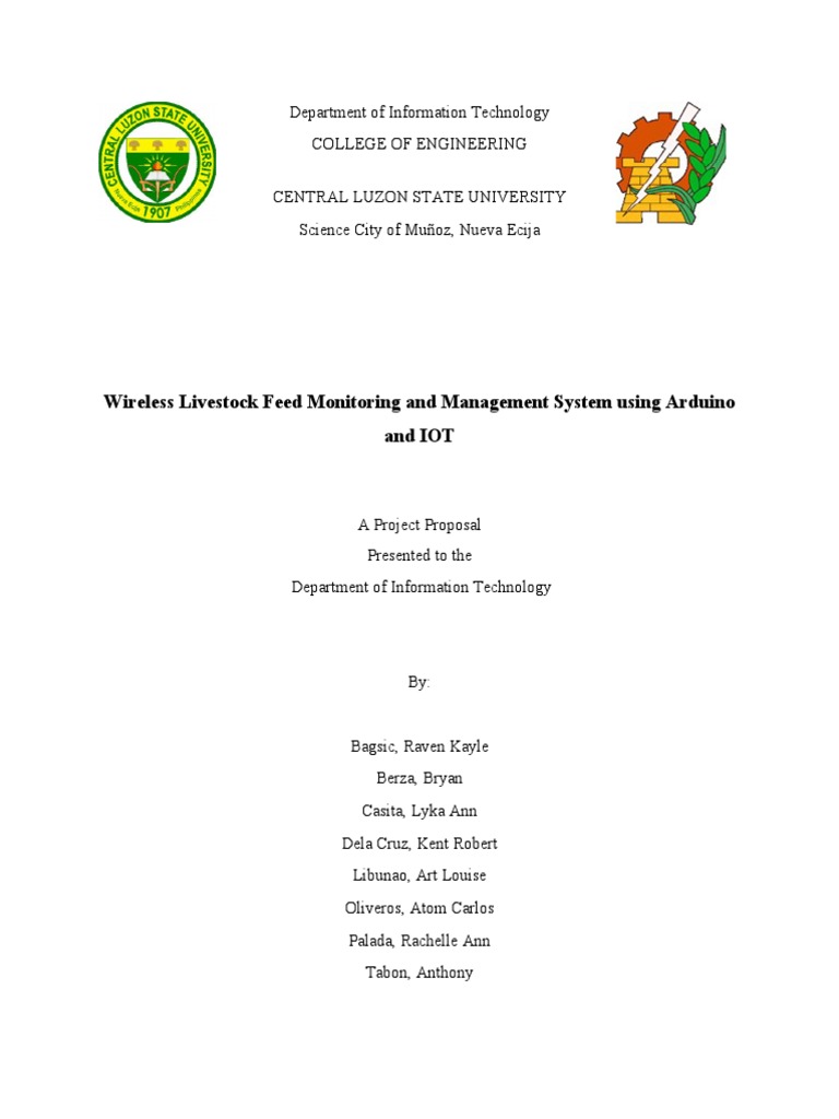 Wireless Livestock Feed Monitoring and Management System Using Arduino ...