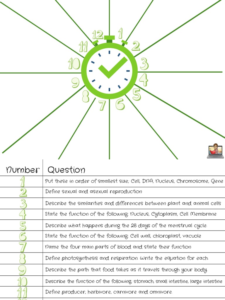 Clock Revision BW | PDF | Cell (Biology) | Blood