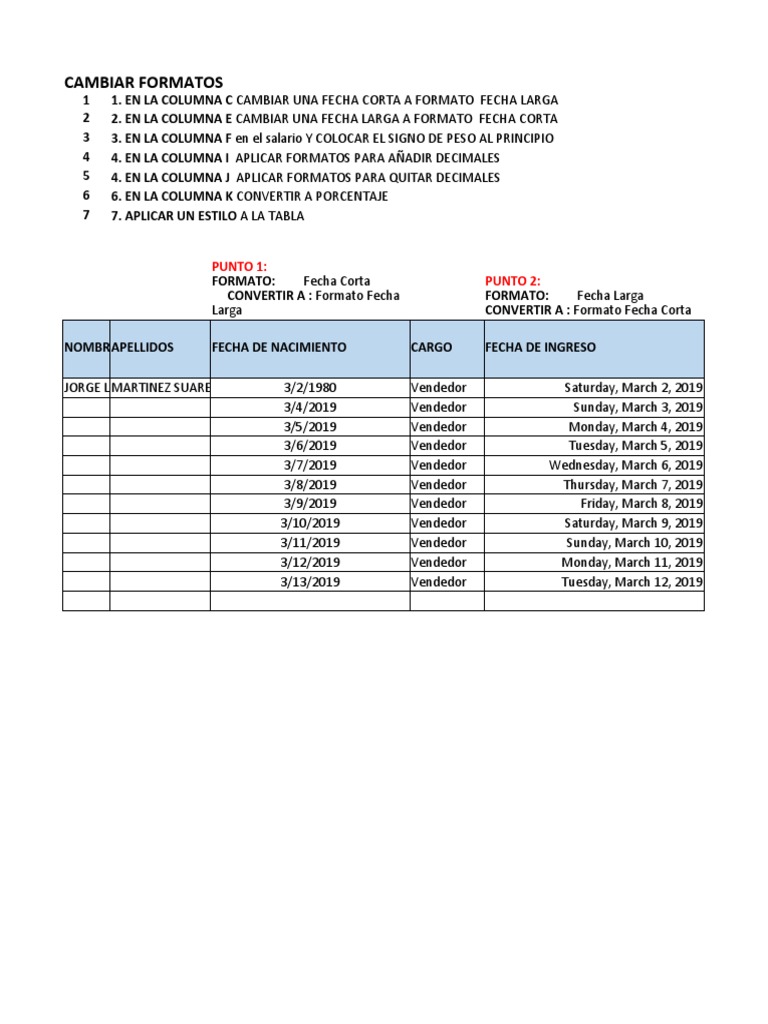 Ejercicios Basicos | PDF