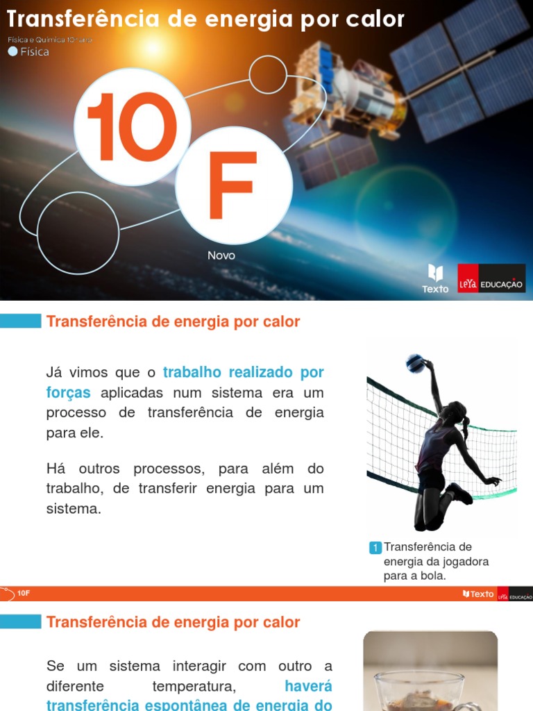 Transferência de Energia por Calor | PDF | Calor | Temperatura