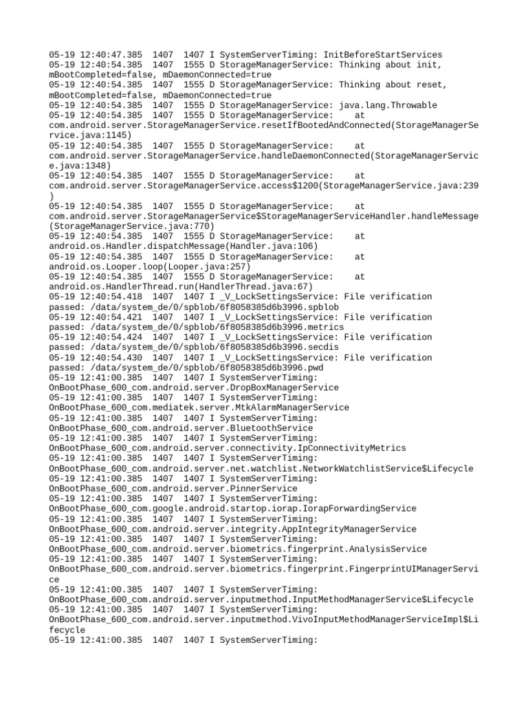 Log | PDF | Information Technology | Computer Architecture