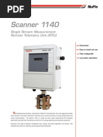 Scanner 2000 Technical Data Sheet | PDF | Flow Measurement | Pressure ...