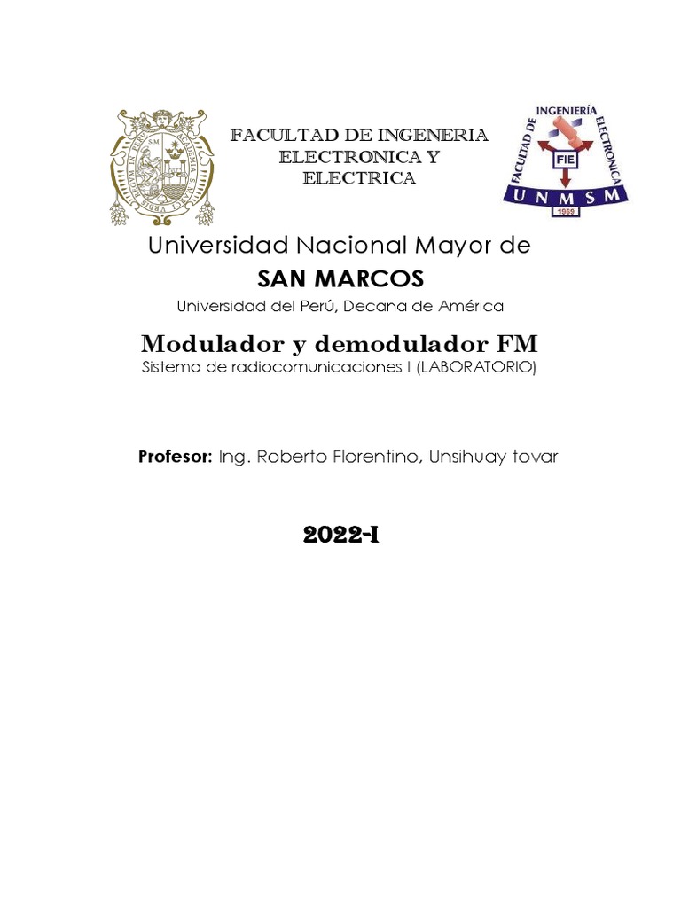 Modulador y Demodulador FM - 3 | PDF