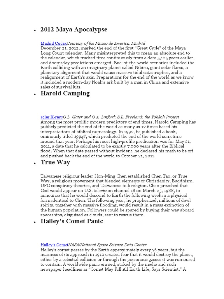 Failed Prophecy | PDF | Eschatology | Religious Belief And Doctrine