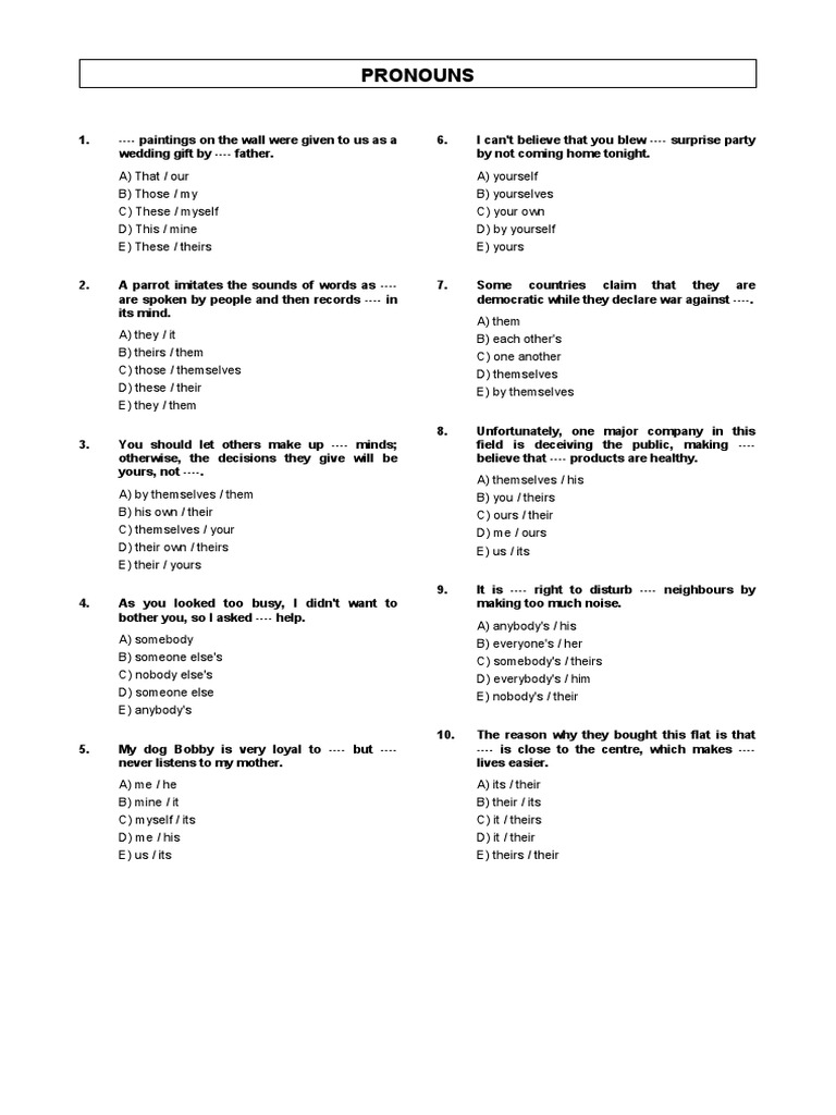 Answer Key | PDF