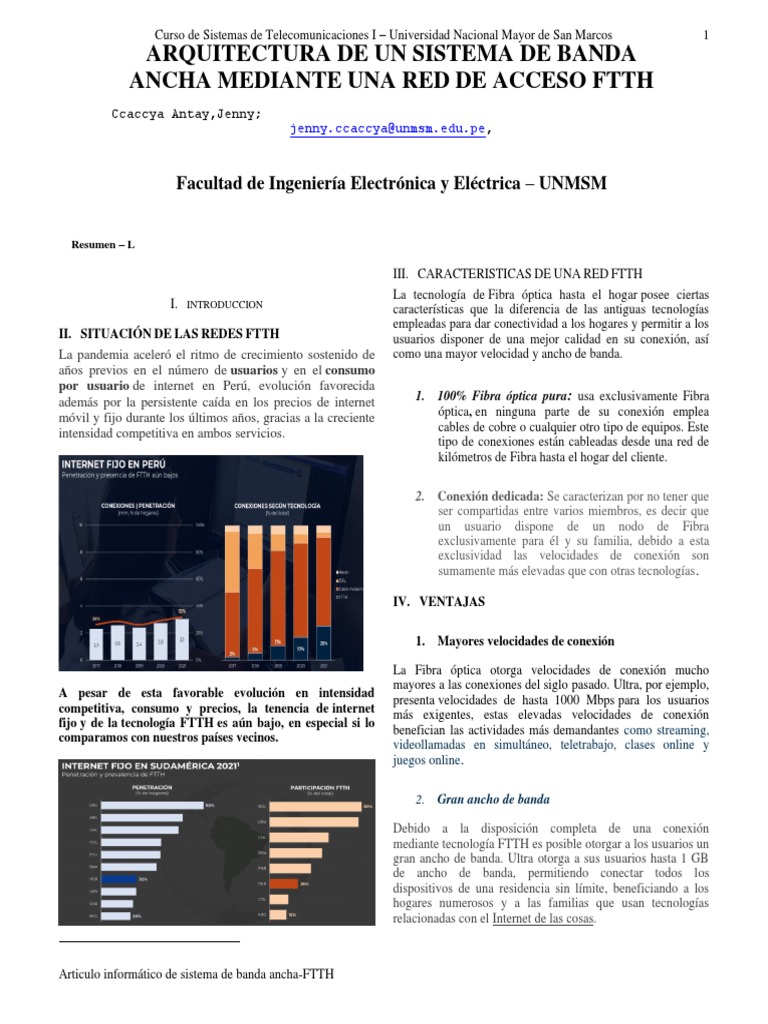 PAPER IEEE- TRABAJO-FTTH_5 | PDF