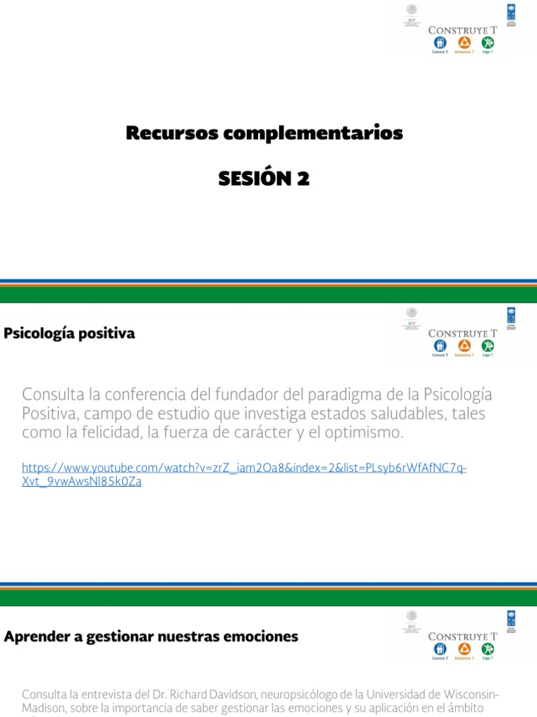 Recursos Complementarios | PDF