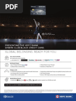 HDFC Diners Club Privilege Card Benefits | PDF | Credit Card | Loyalty ...