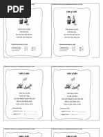 Dictado Letra P | PDF