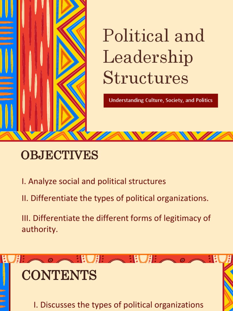 Types of Political Organizations Explained | PDF | Society | Political ...