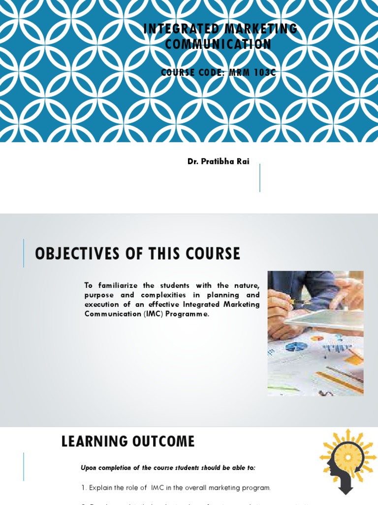 Imc Unit 1 | PDF | Marketing Communications | Marketing