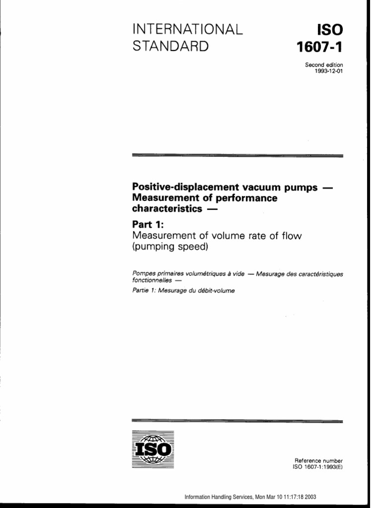 Iso 1607 Aa | PDF