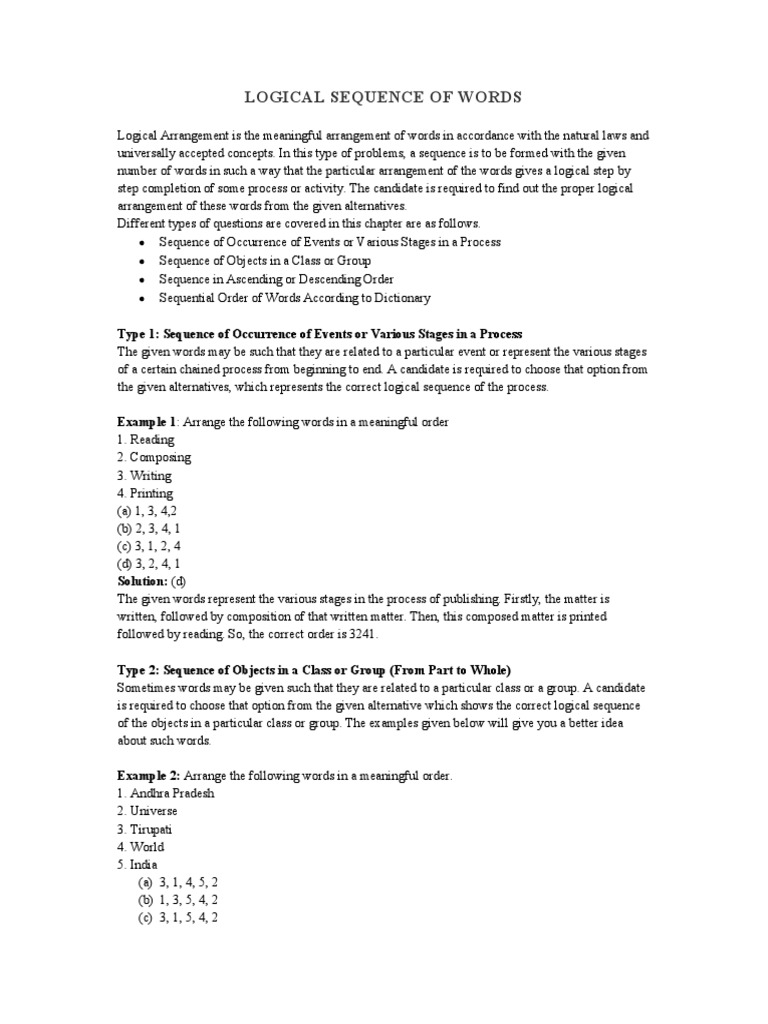 Logical Alphabet | PDF | Alphabet | Sequence