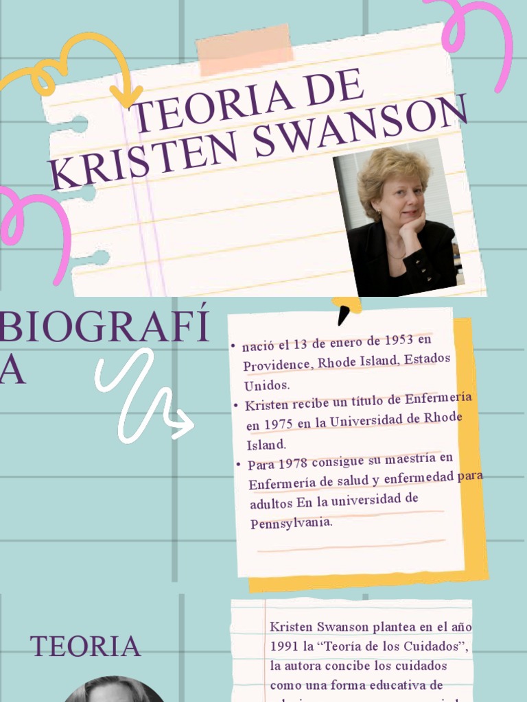 Teoría de Cuidados de Kristen Swanson | PDF | Enfermería | Conocimiento