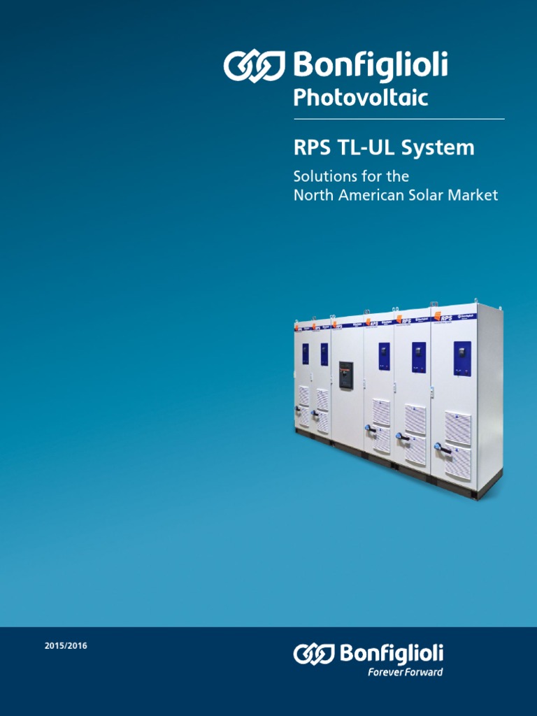 Bonfiglioli RPS Inverter | PDF | Mains Electricity | Electrical Grid