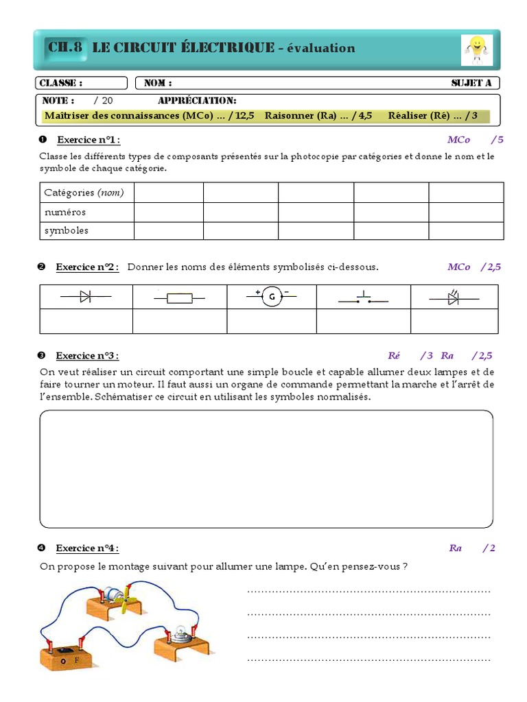 Eval Physique | PDF | Électrotechnique