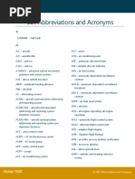 Aviation Abbreviations List | PDF | Air Traffic Control | Airport