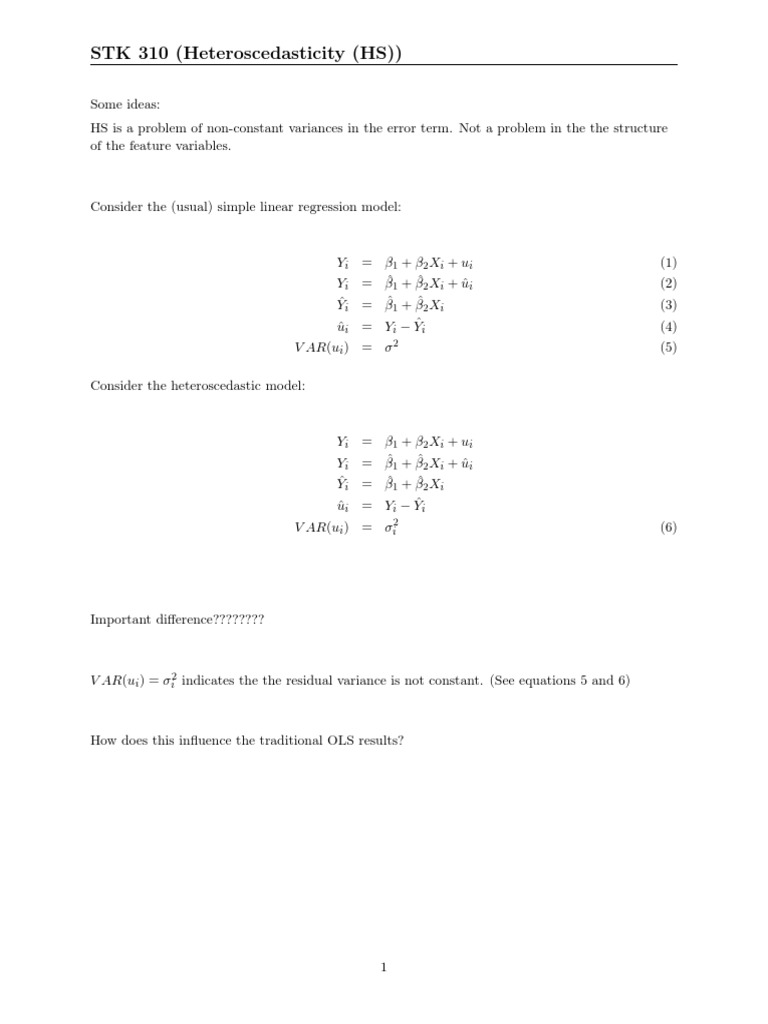 Statistics Download Free Pdf Ordinary Least Squares Errors And
