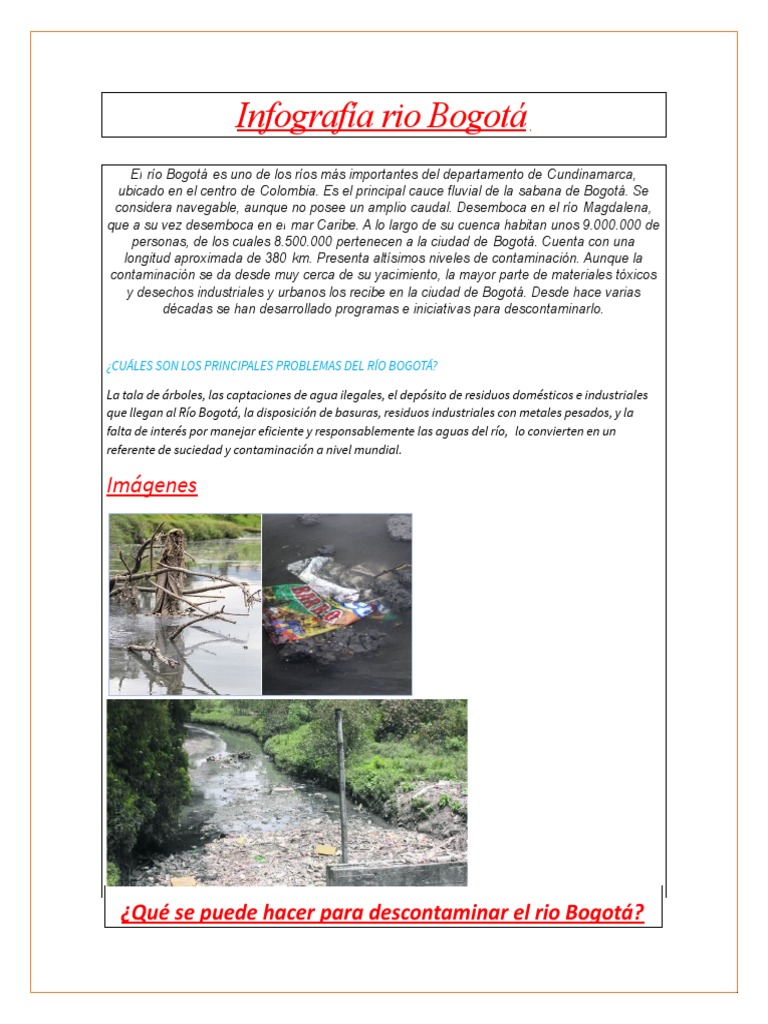 Infografía Rio Bogotá | PDF