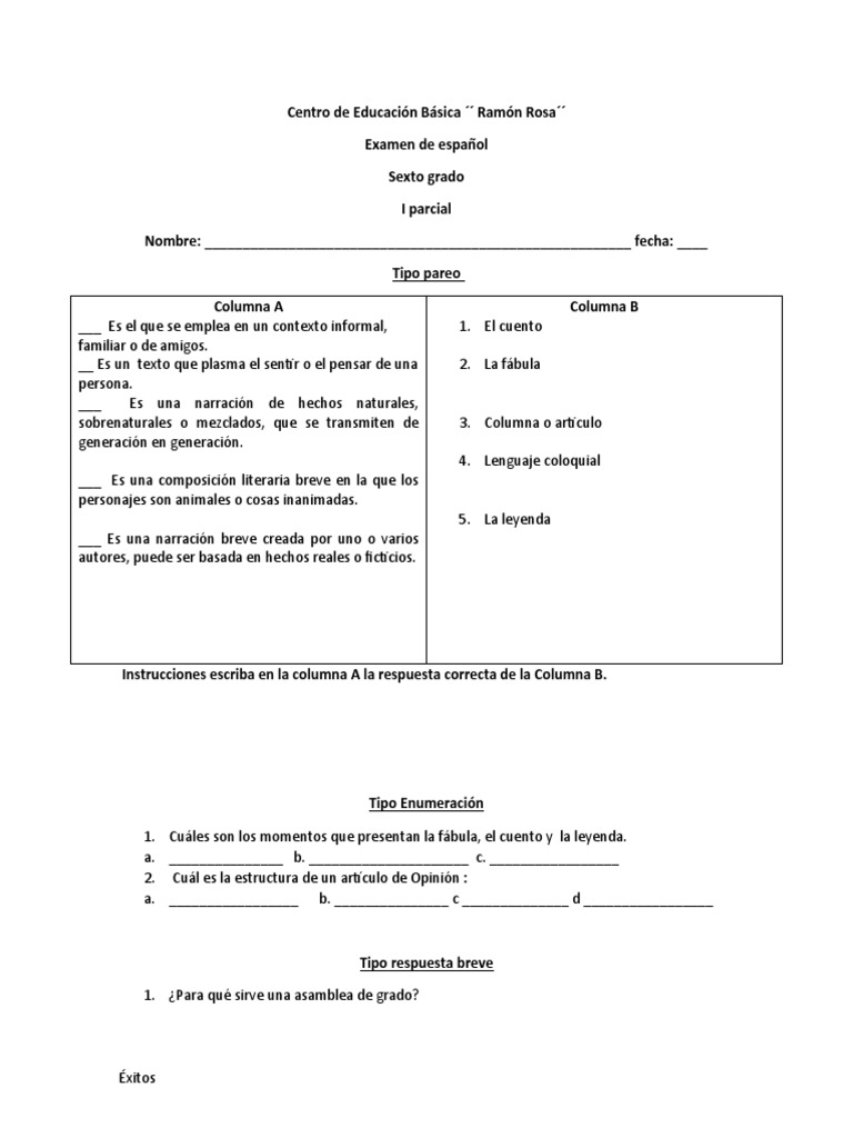 Examen I Parcial 6-2 2023 | PDF | Reproducción | Parto