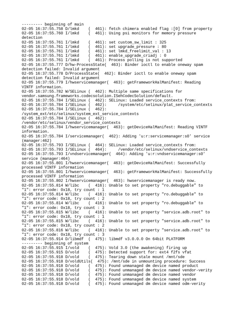 Logcat Home Fota Update Log | PDF | Computer Data Storage | Computer Engineering