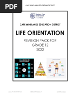 Life Science Grade 12 Study Guide | PDF | Test (Assessment) | Biology